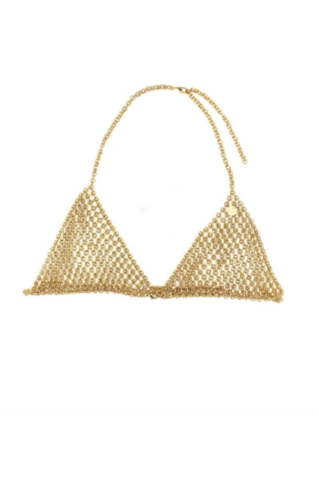 THE GOLD CHAIN BRA | CULT MIA | Silvia Gnecchi