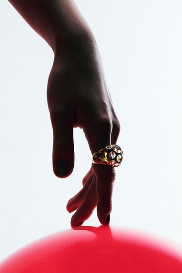 LARGE REPETITION RING | CULT MIA | Maria Frering