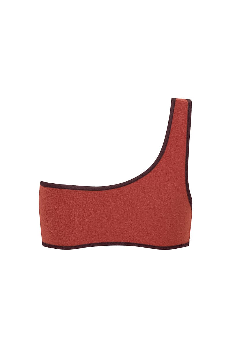 THE COCO TERRY ASYMMETRICAL TOP AND BRIEF REVERSIBLE BIKINI | CULT MIA ...