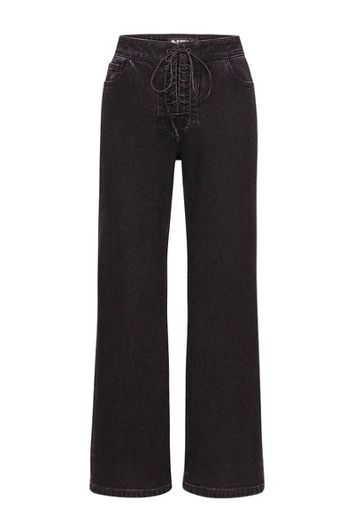 BLACK MIKEY STRAIGHT LEG JEANS | CULT MIA | TT Studios BLACK MIKEY STRAIGHT LEG JEANS | CULT MIA | TT Studios